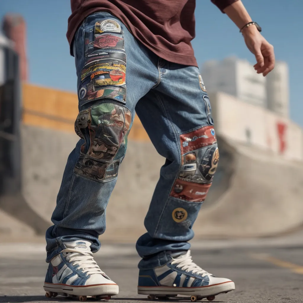 Men's Patch Pants: A Shift in Skateboarding Culture