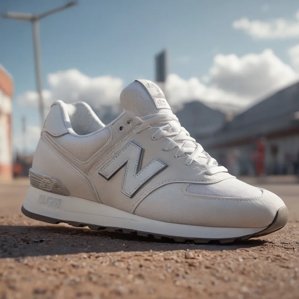 Analyzing the New Balance 574 Nimbus Cloud White Model