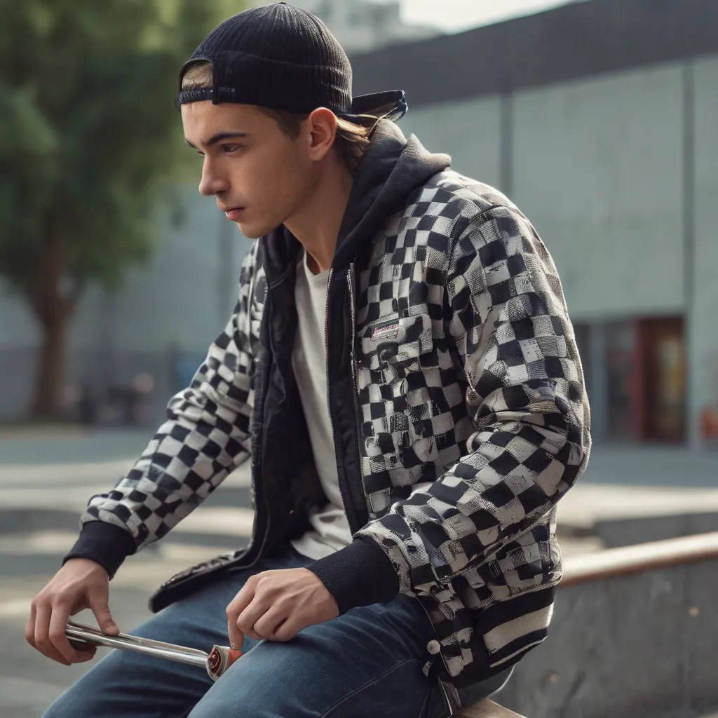 The Checkered Jacket in Skateboarding Culture