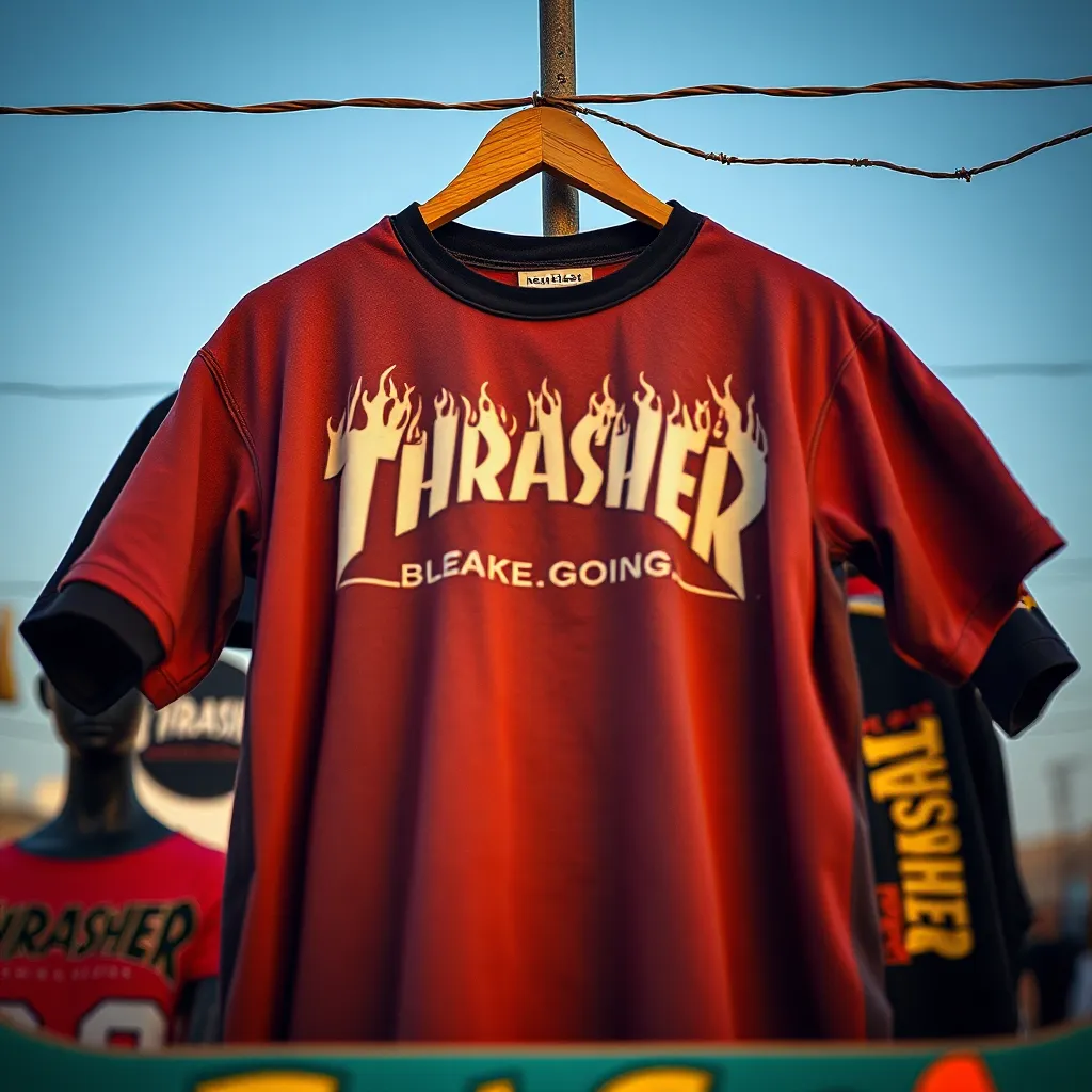 Women's Thrasher Shirts: Impact on Skate Culture